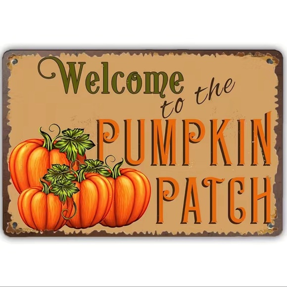 Accents | Pick Any 226 Sale Metal Fall Sign | Poshmark